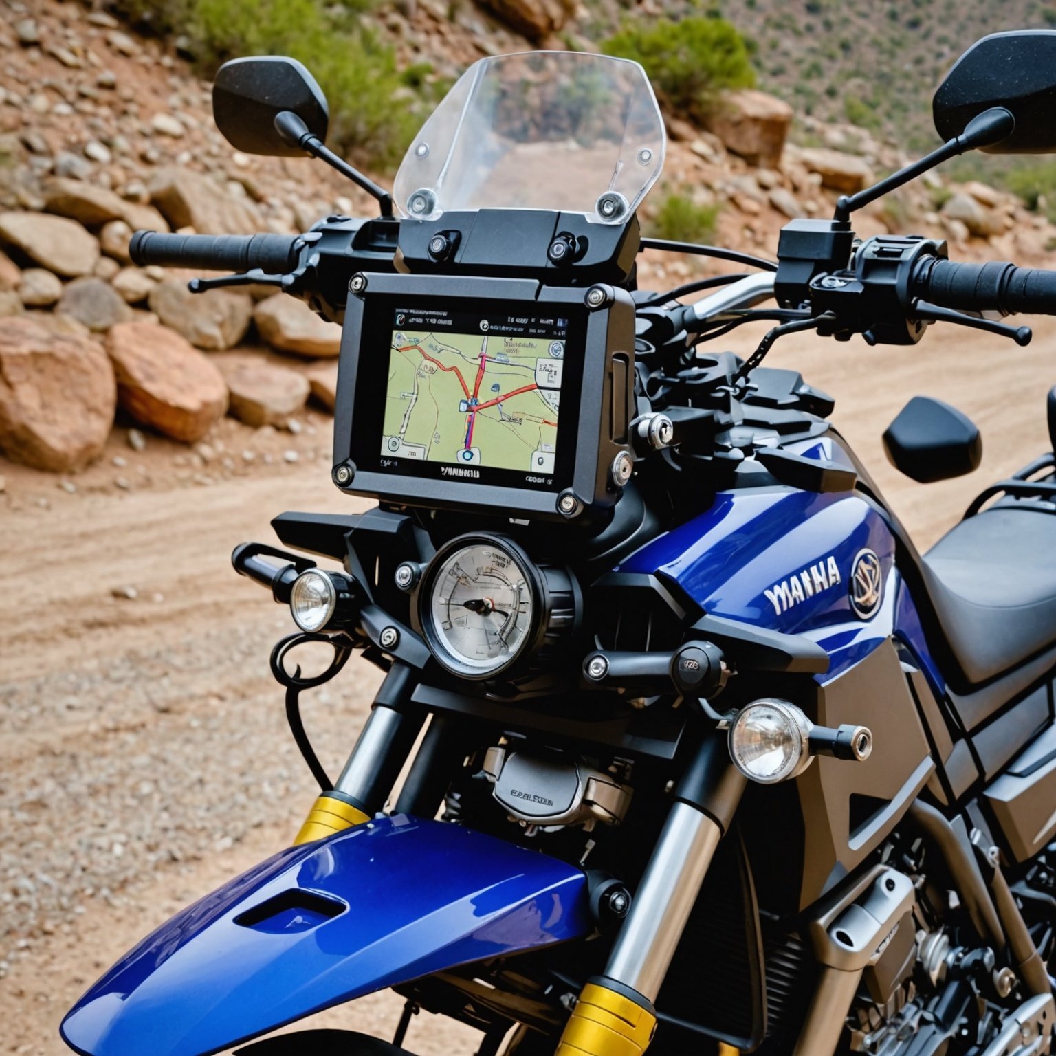 Comment installer un système de navigation GPS sur une Yamaha Tenere ...